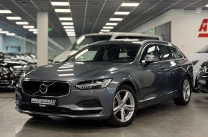 Grey Volvo V90 2017 in Klaipeda, with an engine capacity of 2.00 L and mileage of 238 thousand km for 18650 €, photo  on AUTOMOTO.COM.LV