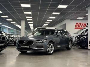 Grey Volvo V90 2017 in Klaipeda, with an engine capacity of 2.00 L and mileage of 238 thousand km for 18650 €, photo 18 on AUTOMOTO.COM.LV