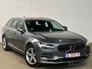 Grey Volvo V90 2017 in Jurmala, with an engine capacity of 2.00 L and mileage of 345 thousand km for 12950 €, photo 4 on AUTOMOTO.COM.LV