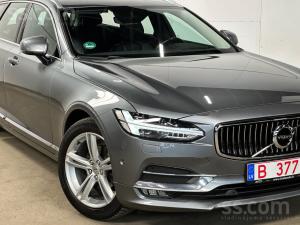 Grey Volvo V90 2017 in Jurmala, with an engine capacity of 2.00 L and mileage of 345 thousand km for 12950 €, photo 5 on AUTOMOTO.COM.LV