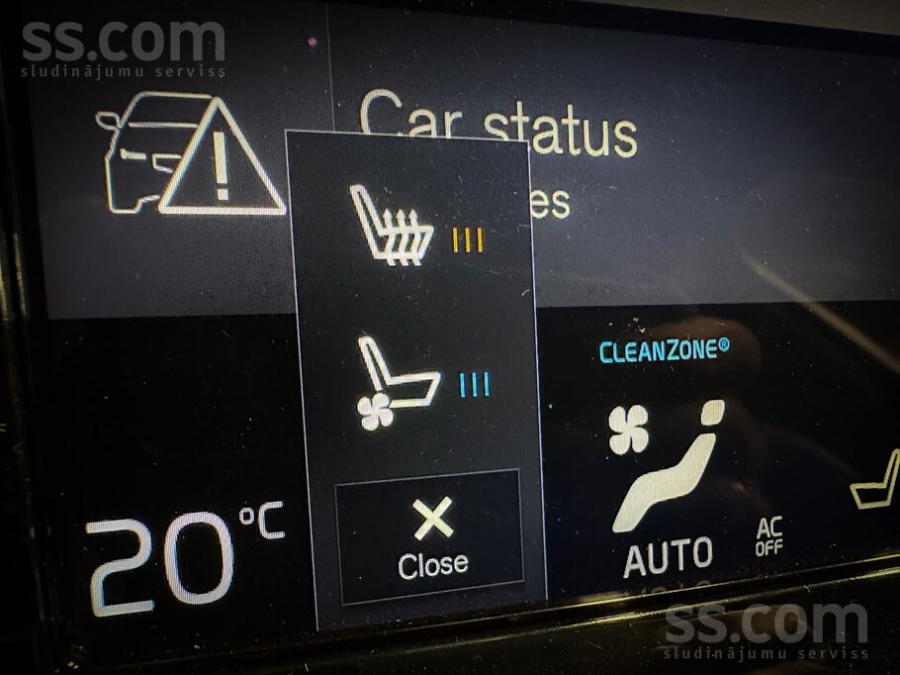 Grey Volvo V90 2017 in Jurmala, with an engine capacity of 2.00 L and mileage of 345 thousand km for 12950 €, photo 31 on AUTOMOTO.COM.LV