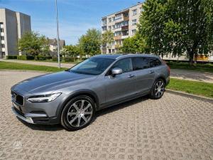 Pelēks Volvo V90 2017 Viļņa, ar dzinēja tilpumu 1.97 L un nobraukumu 250 tūkst. km par 20000 €, foto 3 vietnē AUTOMOTO.COM.LV