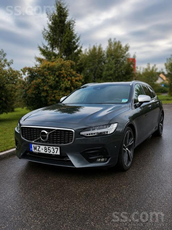 Grey Volvo V90 2017 in Daugavpils, with an engine capacity of 2.00 L and mileage of 183 thousand km for 19000 €, photo 6 on AUTOMOTO.COM.LV