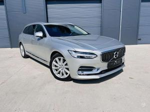 Grey Volvo V90 2017 in Utena, with an engine capacity of 1.97 L and mileage of 295 thousand km for 14950 €, photo 4 on AUTOMOTO.COM.LV