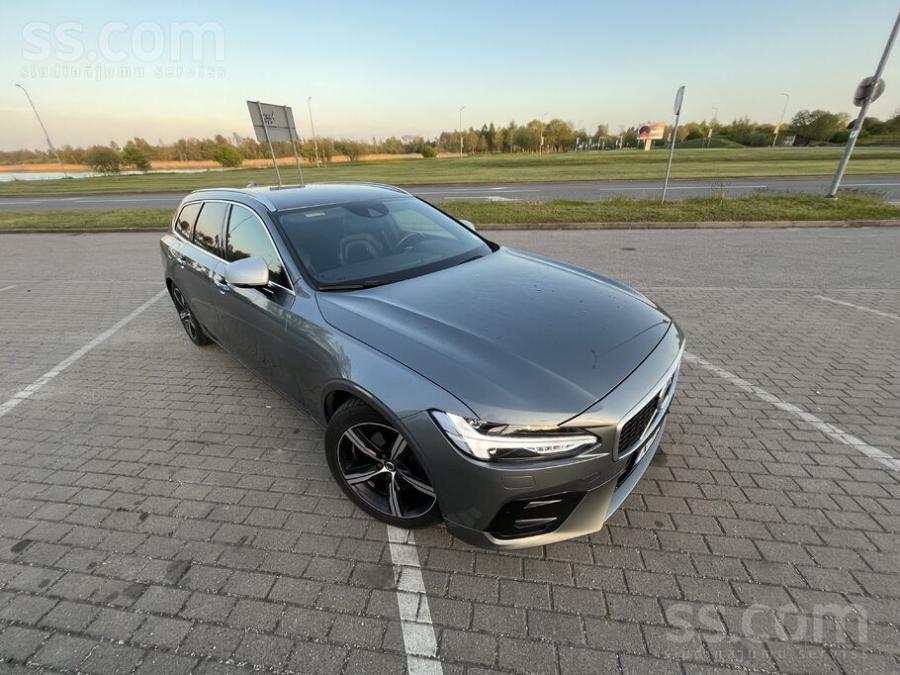 Pelēks Volvo V90 2018 Liepāja, ar dzinēja tilpumu 2.00 L un nobraukumu 256 tūkst. km par 15100 €, foto 5 vietnē AUTOMOTO.COM.LV