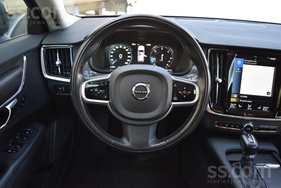 Pelēks Volvo V90 2018 Rīga, ar dzinēja tilpumu 2.00 L un nobraukumu 257 tūkst. km par 17300 €, foto 9 vietnē AUTOMOTO.COM.LV