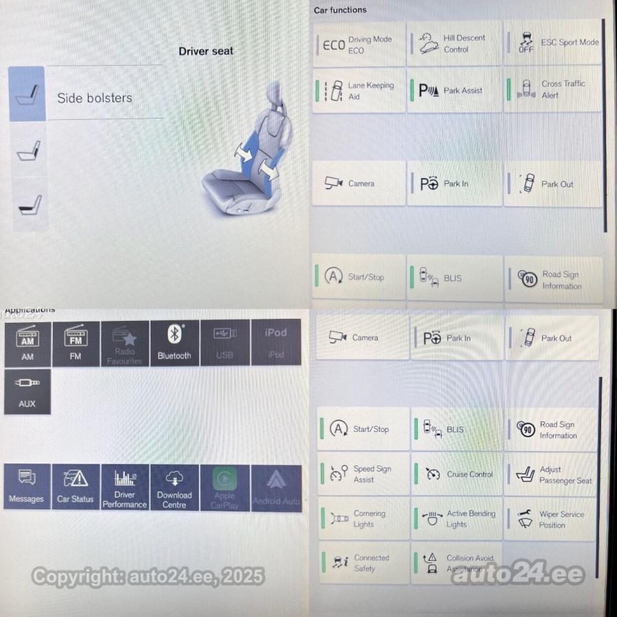 Серый Вольво В90 2018 в Таллин, объемом двигателя 2.00 л и пробегом 179 тыс. км за 18999 €, фото 19 на AUTOMOTO.COM.LV