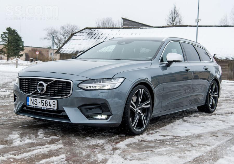 Pelēks Volvo V90 2018 Cēsis, ar dzinēja tilpumu 2.00 L un nobraukumu 0 tūkst. km par 23500 €, foto 1 vietnē AUTOMOTO.COM.LV