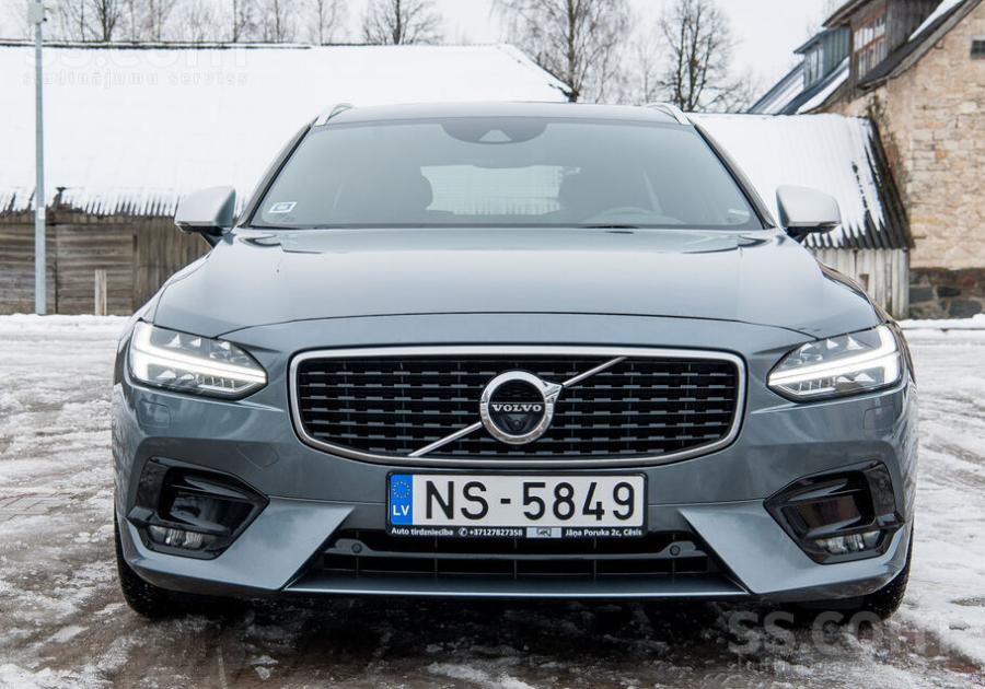 Pelēks Volvo V90 2018 Cēsis, ar dzinēja tilpumu 2.00 L un nobraukumu 0 tūkst. km par 23500 €, foto 2 vietnē AUTOMOTO.COM.LV