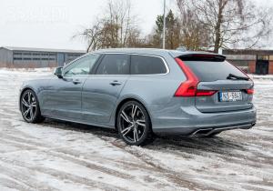 Pelēks Volvo V90 2018 Cēsis, ar dzinēja tilpumu 2.00 L un nobraukumu 0 tūkst. km par 23500 €, foto 6 vietnē AUTOMOTO.COM.LV