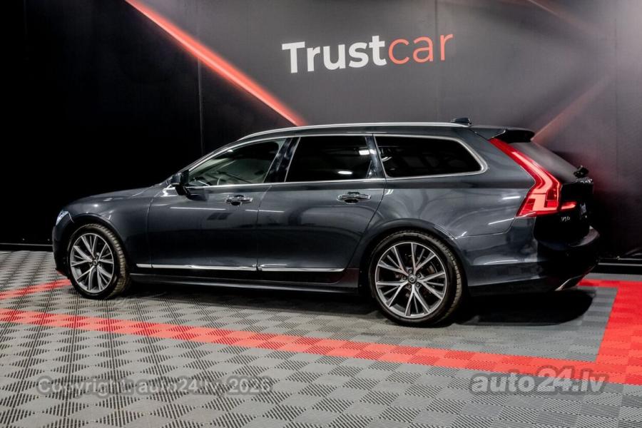 Pelēks Volvo V90 2018 Pērnava, ar dzinēja tilpumu 2.00 L un nobraukumu 184 tūkst. km par 18900 €, foto 7 vietnē AUTOMOTO.COM.LV