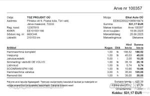 Серый Вольво В90 2018 в Пайде, объемом двигателя 2.00 л и пробегом 232 тыс. км за 18900 €, фото 28 на AUTOMOTO.COM.LV