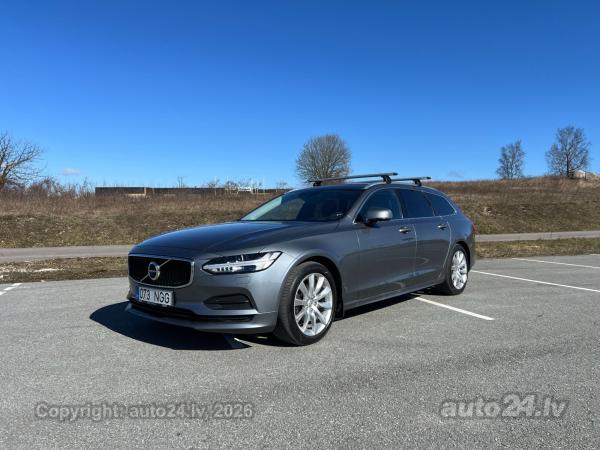 Grey Volvo V90 2018 in Tallinn, with an engine capacity of 2.00 L and mileage of 148 thousand km for 24900 €, photo 1 on AUTOMOTO.COM.LV