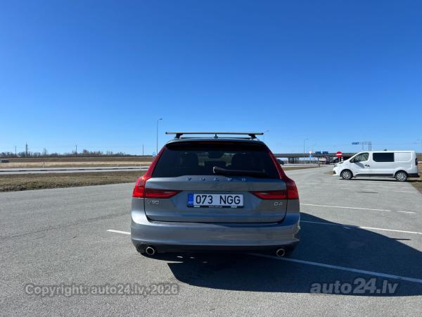 Grey Volvo V90 2018 in Tallinn, with an engine capacity of 2.00 L and mileage of 148 thousand km for 24900 €, photo 6 on AUTOMOTO.COM.LV
