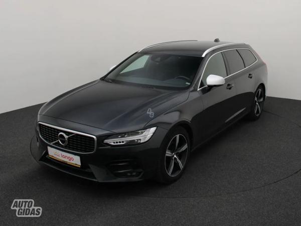 Pelēks Volvo V90 2018 Viļņa, ar dzinēja tilpumu 2.00 L un nobraukumu 195 tūkst. km par 18999 €, foto  vietnē AUTOMOTO.COM.LV