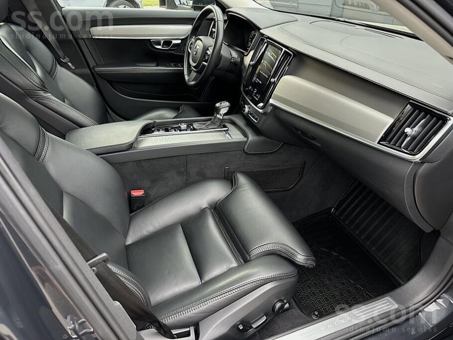 Pelēks Volvo V90 2018 Jelgava, ar dzinēja tilpumu 2.00 L un nobraukumu 220 tūkst. km par 18300 €, foto 8 vietnē AUTOMOTO.COM.LV