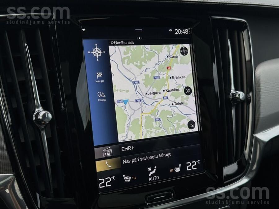 Pelēks Volvo V90 2018 Jelgava, ar dzinēja tilpumu 2.00 L un nobraukumu 220 tūkst. km par 18300 €, foto 19 vietnē AUTOMOTO.COM.LV