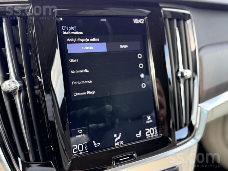 Pelēks Volvo V90 2018 Rīga, ar dzinēja tilpumu 2.00 L un nobraukumu 215 tūkst. km par 18995 €, foto 21 vietnē AUTOMOTO.COM.LV