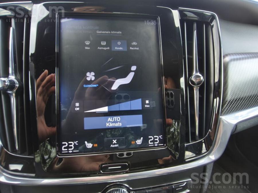 Серый Вольво В90 2018 в Цесис, объемом двигателя 2.00 л и пробегом 0 тыс. км за 21500 €, фото 27 на AUTOMOTO.COM.LV