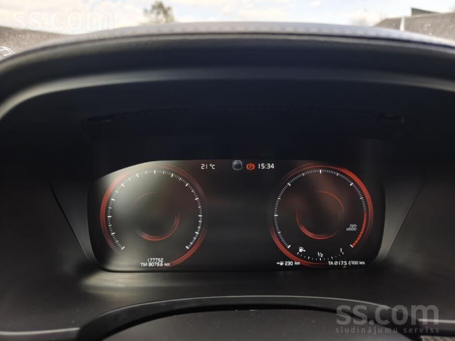 Серый Вольво В90 2018 в Цесис, объемом двигателя 2.00 л и пробегом 0 тыс. км за 21500 €, фото 33 на AUTOMOTO.COM.LV
