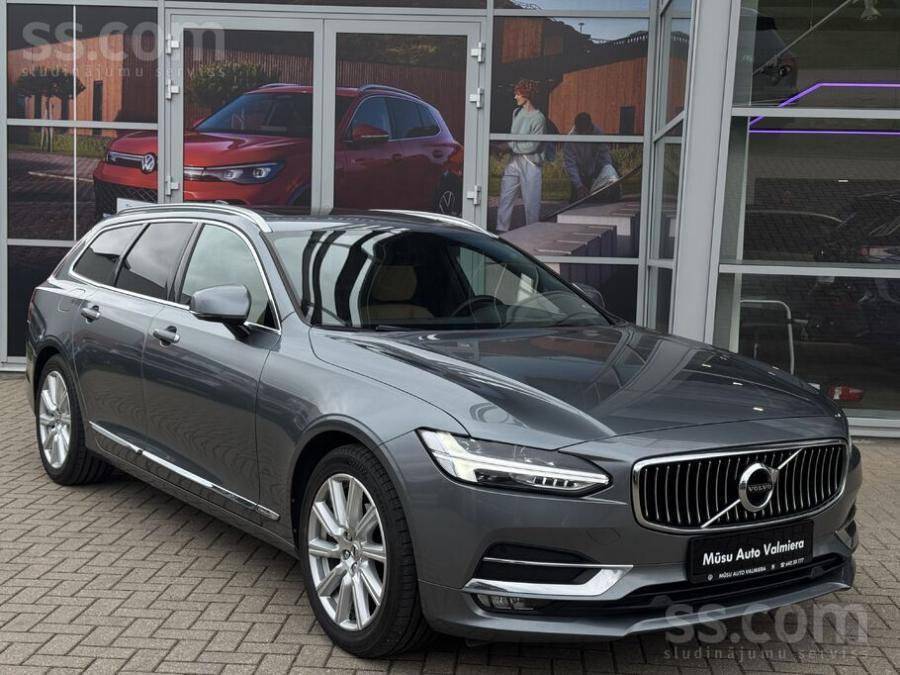 Pelēks Volvo V90 2018 Valmiera, ar dzinēja tilpumu 2.00 L un nobraukumu 208 tūkst. km par 17900 €, foto 1 vietnē AUTOMOTO.COM.LV