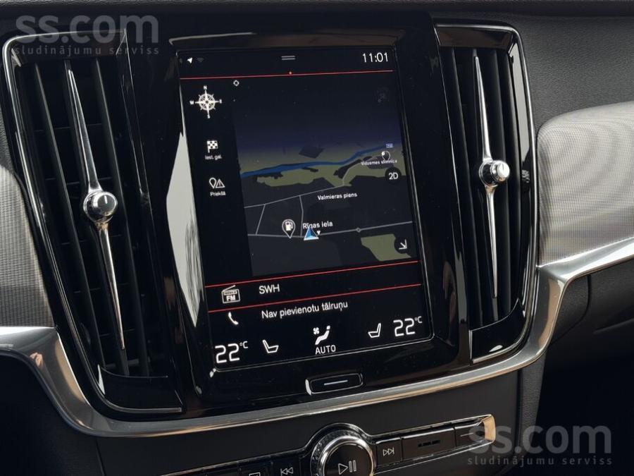 Pelēks Volvo V90 2018 Valmiera, ar dzinēja tilpumu 2.00 L un nobraukumu 208 tūkst. km par 17900 €, foto 22 vietnē AUTOMOTO.COM.LV