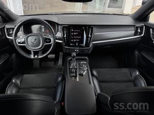 Grey Volvo V90 2018 in Valmiera, with an engine capacity of 2.00 L and mileage of 183 thousand km for 22500 €, photo 21 on AUTOMOTO.COM.LV
