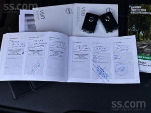 Grey Volvo V90 2018 in Riga, with an engine capacity of 2.00 L and mileage of 235 thousand km for 17200 €, photo 35 on AUTOMOTO.COM.LV