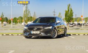 Серый Вольво В90 2018 в Рига, объемом двигателя 2.00 л и пробегом 352 тыс. км за 18490 €, фото 5 на AUTOMOTO.COM.LV