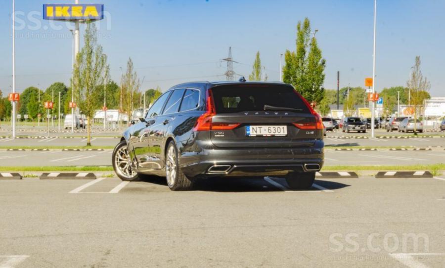 Серый Вольво В90 2018 в Рига, объемом двигателя 2.00 л и пробегом 352 тыс. км за 18490 €, фото 9 на AUTOMOTO.COM.LV