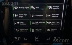 Серый Вольво В90 2018 в Рига, объемом двигателя 2.00 л и пробегом 352 тыс. км за 18490 €, фото 19 на AUTOMOTO.COM.LV