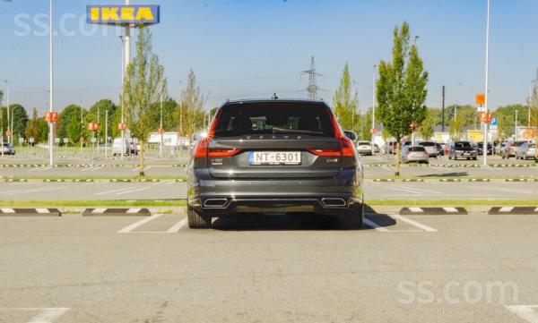Серый Вольво В90 2018 в Рига, объемом двигателя 2.00 л и пробегом 352 тыс. км за 18490 €, фото 8 на AUTOMOTO.COM.LV