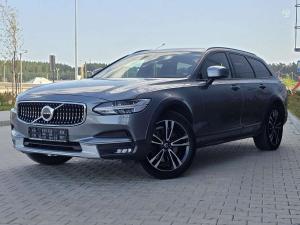 Grey Volvo V90 2018 in Vilnius, with an engine capacity of 1.97 L and mileage of 224 thousand km for 21900 €, photo  on AUTOMOTO.COM.LV