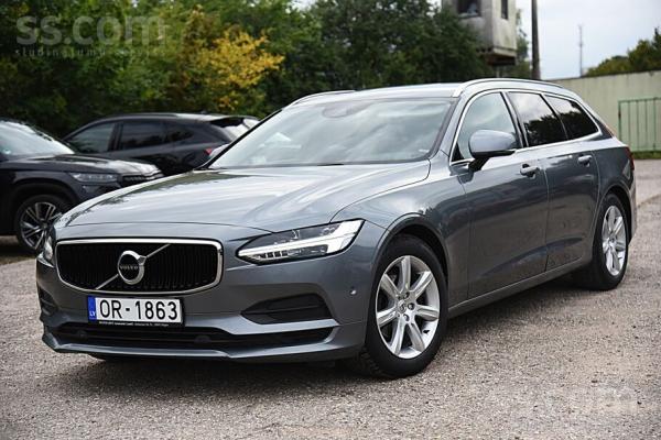 Grey Volvo V90 2018 in Tukums, with an engine capacity of 2.00 L and mileage of 289 thousand km for 13500 €, photo 6 on AUTOMOTO.COM.LV