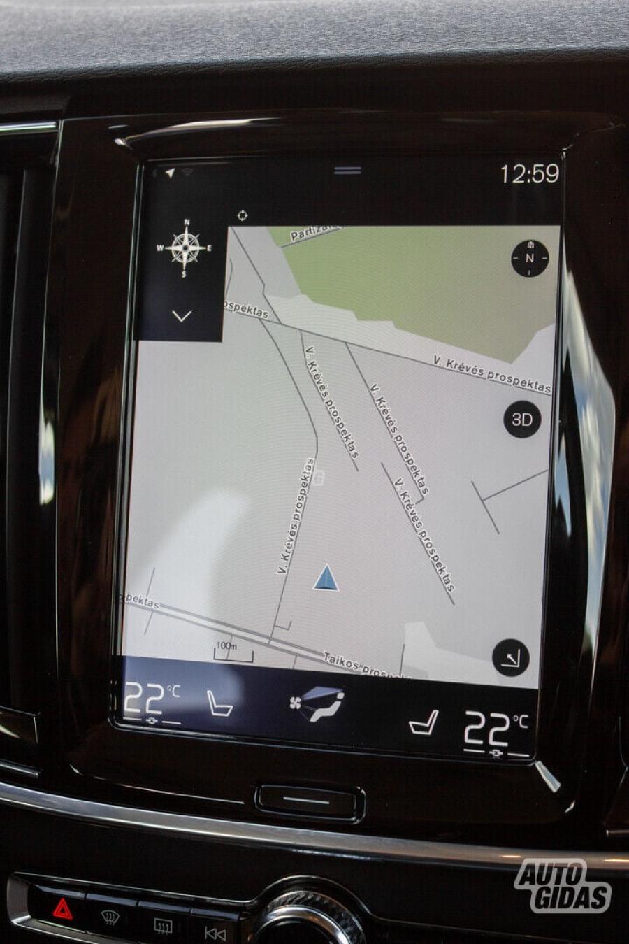 Grey Volvo V90 2018 in Kaunas, with an engine capacity of 2.00 L and mileage of 319 thousand km for 12800 €, photo 16 on AUTOMOTO.COM.LV