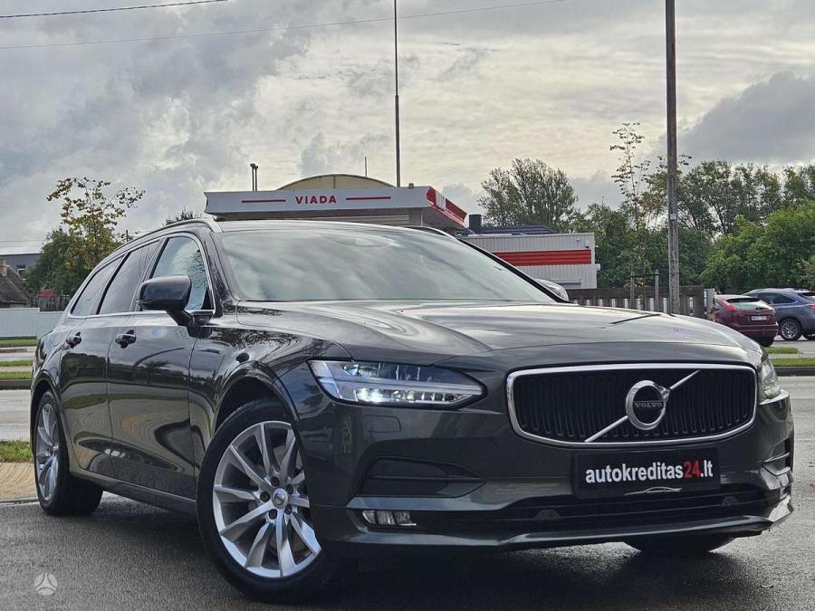 Pelēks Volvo V90 2018 Šauļi, ar dzinēja tilpumu 1.97 L un nobraukumu 249 tūkst. km par 14950 €, foto 4 vietnē AUTOMOTO.COM.LV