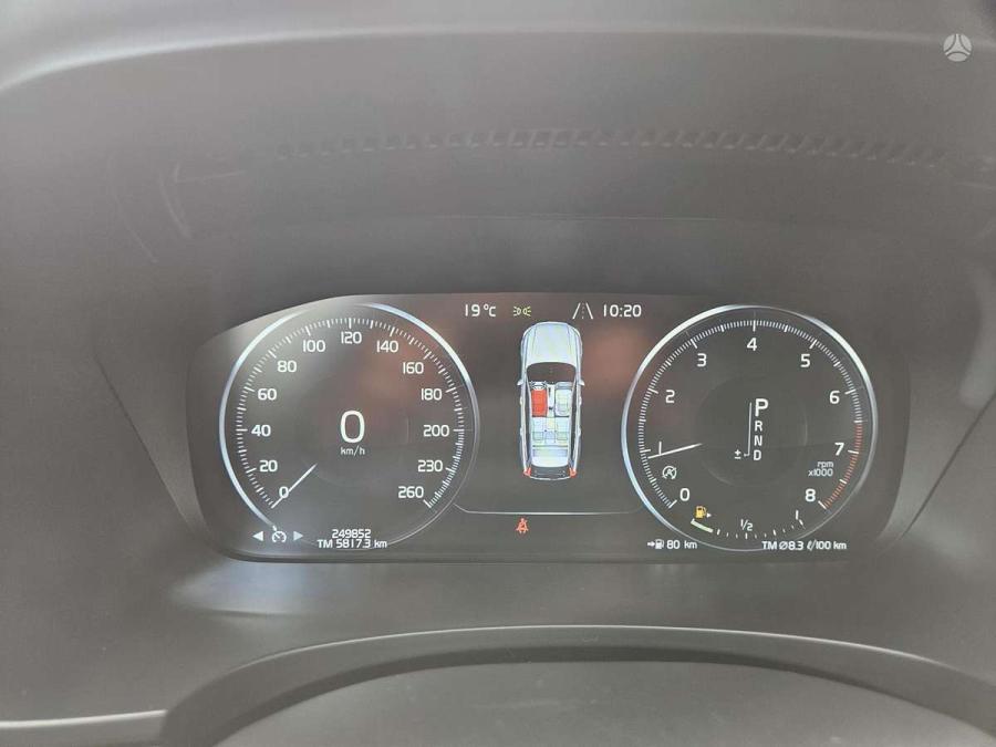 Pelēks Volvo V90 2018 Šauļi, ar dzinēja tilpumu 1.97 L un nobraukumu 249 tūkst. km par 14950 €, foto 31 vietnē AUTOMOTO.COM.LV