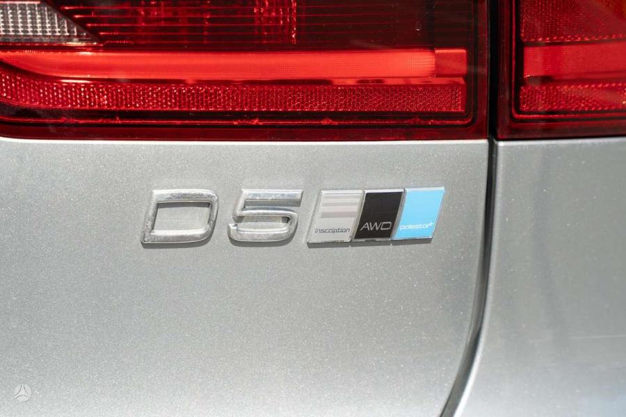Pelēks Volvo V90 2018 Viļņa, ar dzinēja tilpumu 1.97 L un nobraukumu 216 tūkst. km par 17500 €, foto 12 vietnē AUTOMOTO.COM.LV