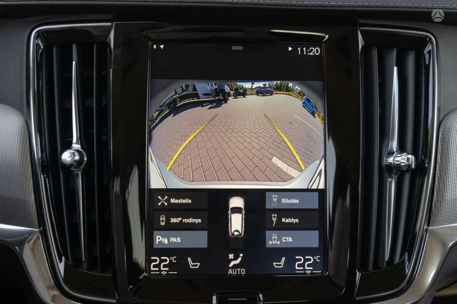 Pelēks Volvo V90 2018 Viļņa, ar dzinēja tilpumu 1.97 L un nobraukumu 216 tūkst. km par 17500 €, foto 36 vietnē AUTOMOTO.COM.LV