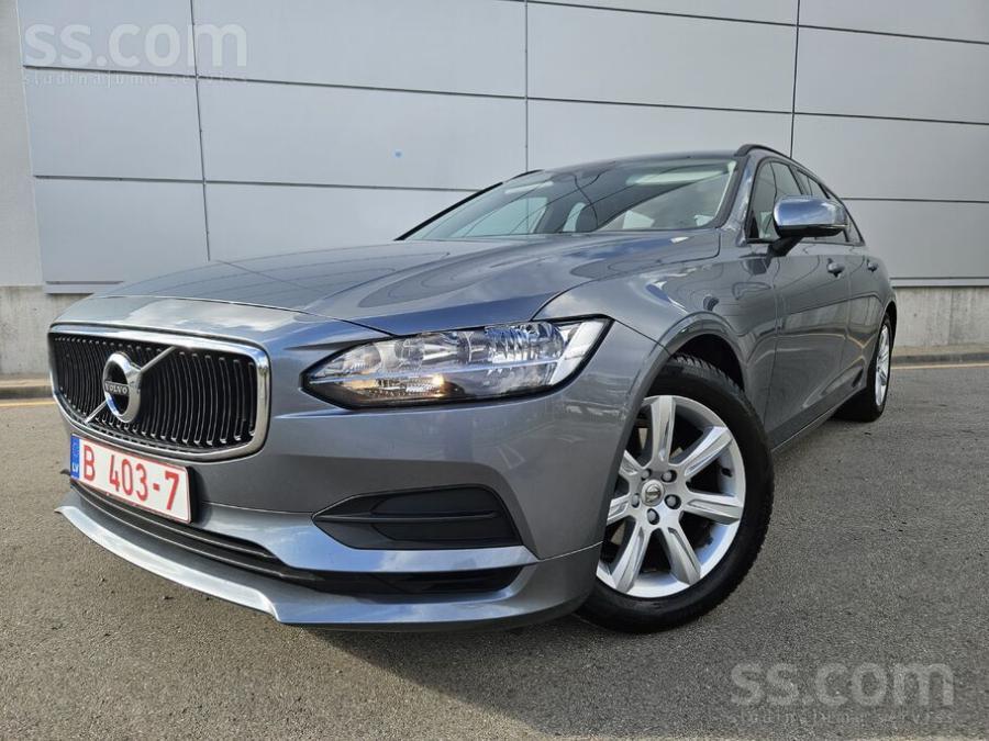 Grey Volvo V90 2018 in Riga, with an engine capacity of 2.00 L and mileage of 246 thousand km for 11450 €, photo 1 on AUTOMOTO.COM.LV
