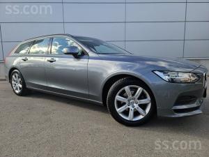 Grey Volvo V90 2018 in Riga, with an engine capacity of 2.00 L and mileage of 246 thousand km for 11450 €, photo 10 on AUTOMOTO.COM.LV