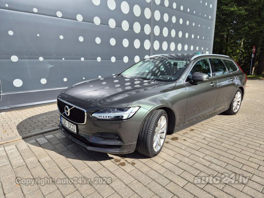 Grey Volvo V90 2018 in Tartu, with an engine capacity of 2.00 L and mileage of 157 thousand km for 15900 €, photo 3 on AUTOMOTO.COM.LV