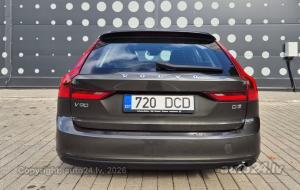 Grey Volvo V90 2018 in Tartu, with an engine capacity of 2.00 L and mileage of 157 thousand km for 15900 €, photo 4 on AUTOMOTO.COM.LV