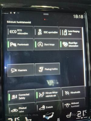 Grey Volvo V90 2018 in Tartu, with an engine capacity of 2.00 L and mileage of 157 thousand km for 15900 €, photo 22 on AUTOMOTO.COM.LV