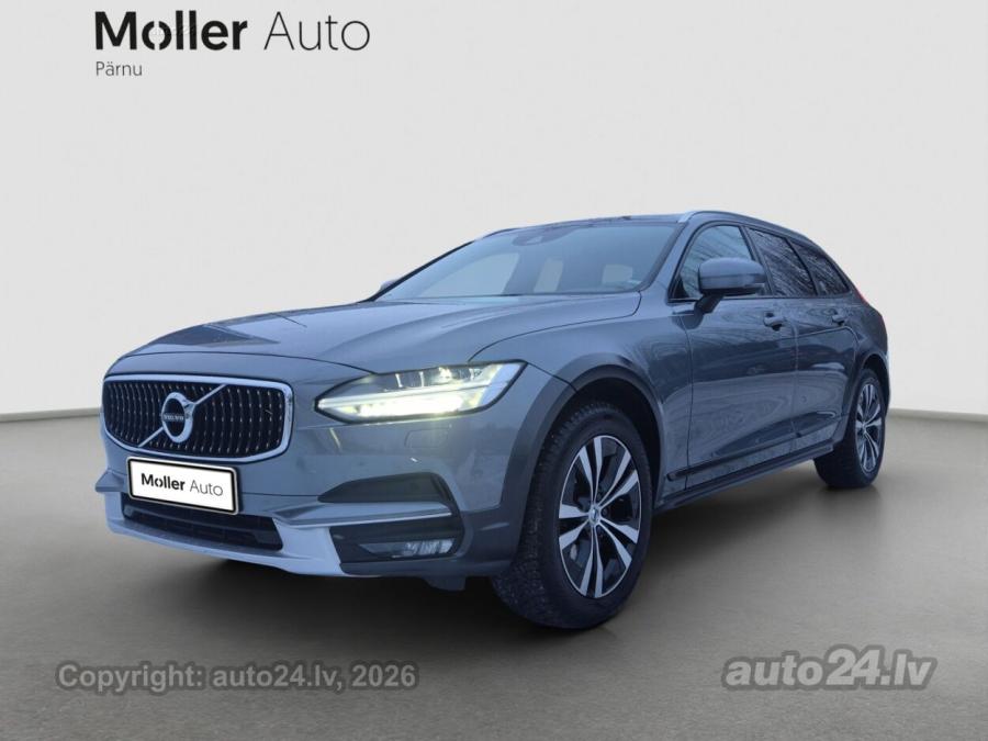 Grey Volvo V90 2019 in Parnu, with an engine capacity of 2.00 L and mileage of 139 thousand km for 25900 €, photo 1 on AUTOMOTO.COM.LV