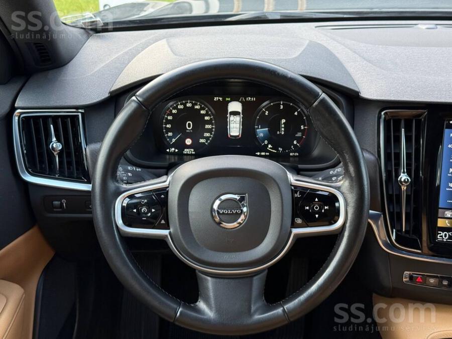 Pelēks Volvo V90 2019 Rīga, ar dzinēja tilpumu 2.00 L un nobraukumu 407 tūkst. km par 15999 €, foto 17 vietnē AUTOMOTO.COM.LV