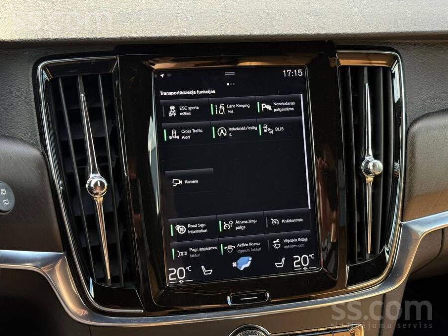 Pelēks Volvo V90 2019 Rīga, ar dzinēja tilpumu 2.00 L un nobraukumu 407 tūkst. km par 15999 €, foto 23 vietnē AUTOMOTO.COM.LV