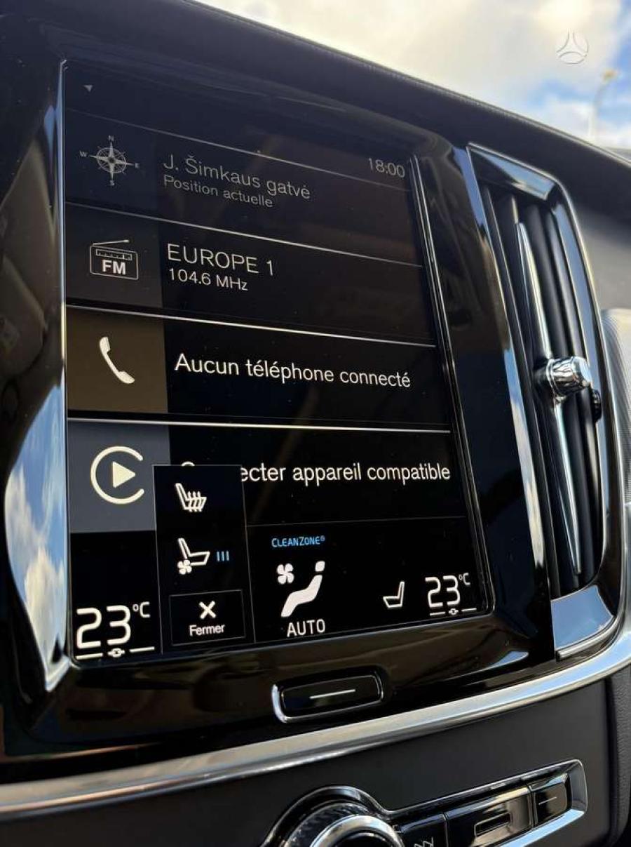 Pelēks Volvo V90 2019 Kauņa, ar dzinēja tilpumu 1.97 L un nobraukumu 270 tūkst. km par 18999 €, foto 17 vietnē AUTOMOTO.COM.LV
