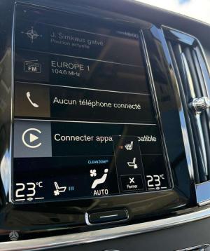 Pelēks Volvo V90 2019 Kauņa, ar dzinēja tilpumu 1.97 L un nobraukumu 270 tūkst. km par 18999 €, foto 18 vietnē AUTOMOTO.COM.LV