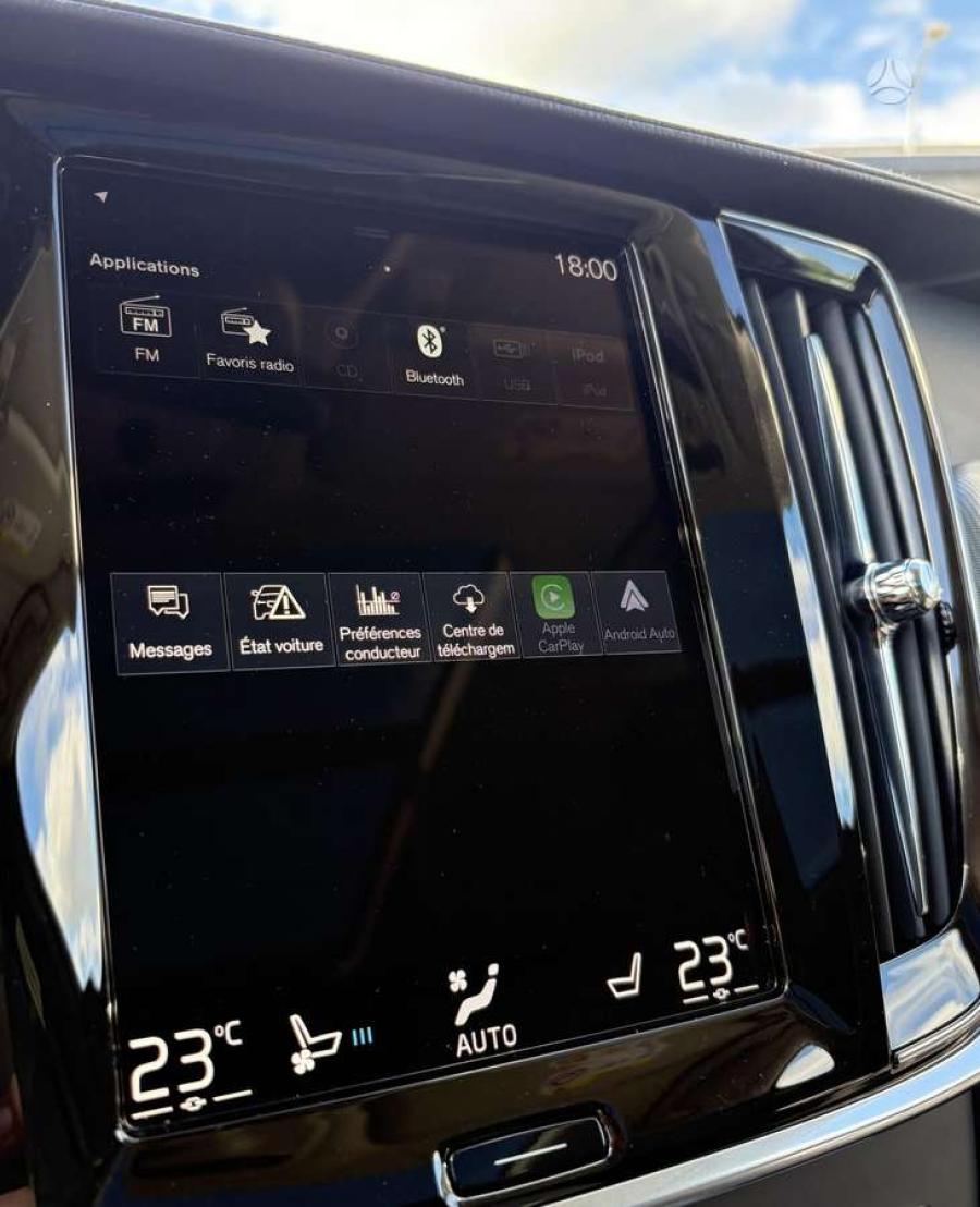 Pelēks Volvo V90 2019 Kauņa, ar dzinēja tilpumu 1.97 L un nobraukumu 270 tūkst. km par 18999 €, foto 21 vietnē AUTOMOTO.COM.LV